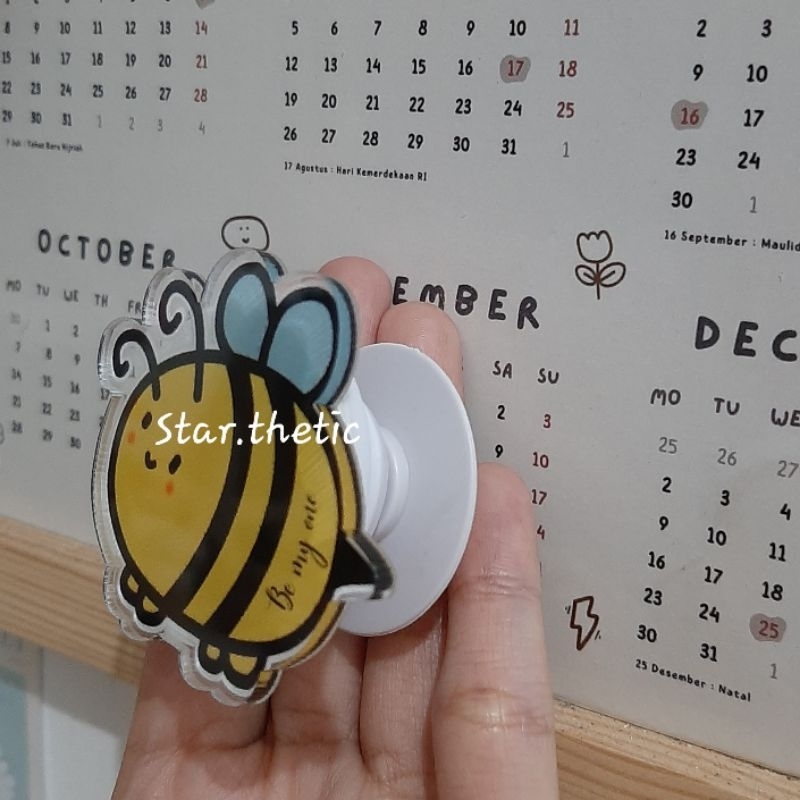 Jual Pop Socket Bee / Be My One Kim Jiwon | Shopee Indonesia