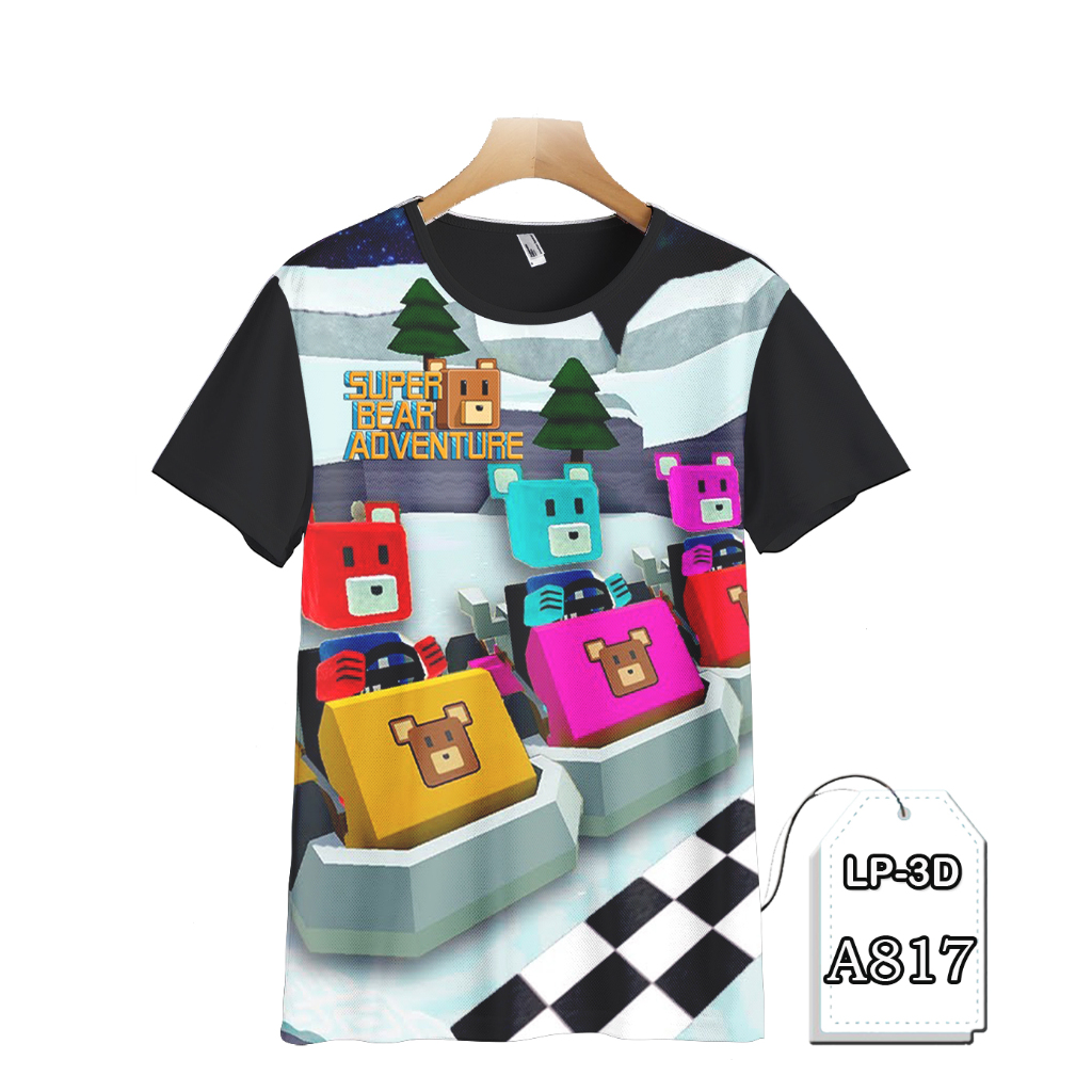 Jual Baju Super Bear Adventure Kaos Anak dan Dewasa Kaos Game Petualang ... Jual Baju Super Bear Adventure Kaos Anak dan Dewasa Kaos Game Petualang ...