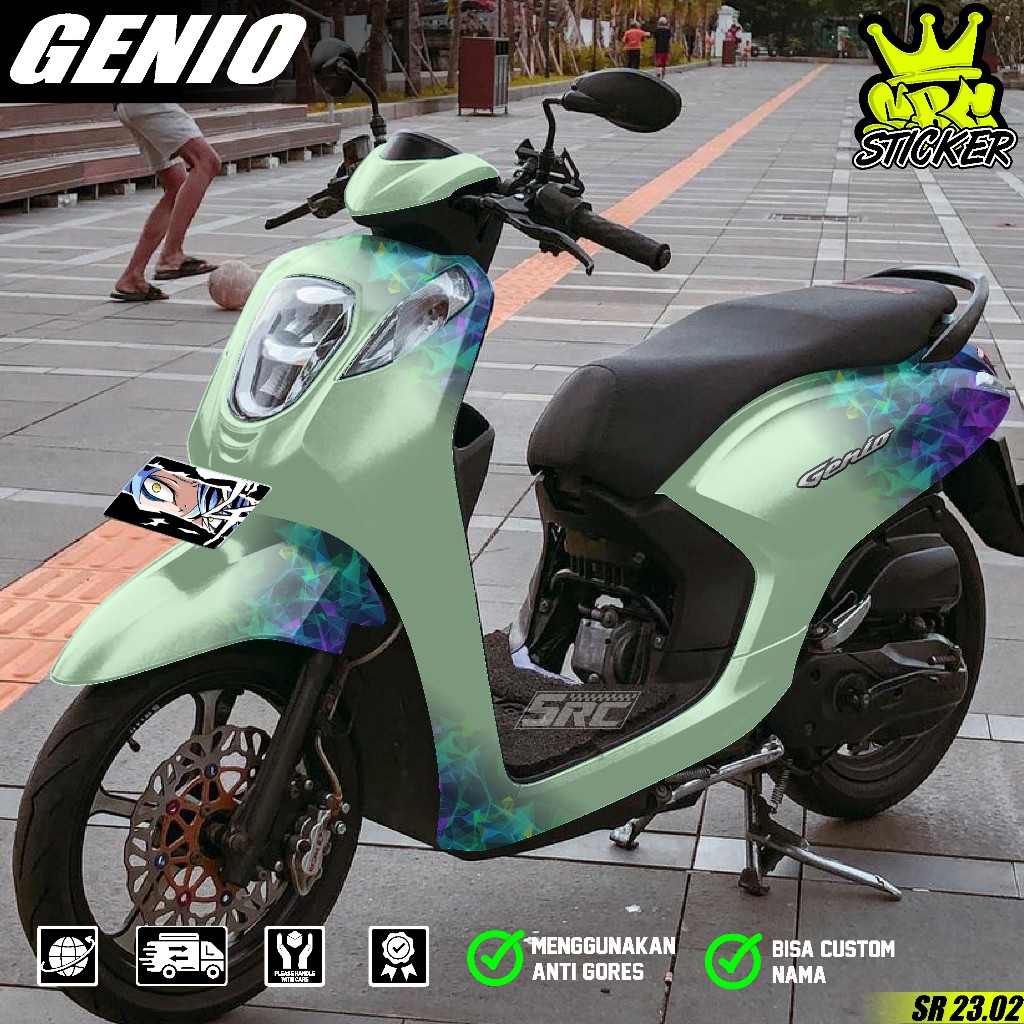 Jual COD Decal Sticker Full Body Honda Genio 2019 2020 2021 2022 2023 ...