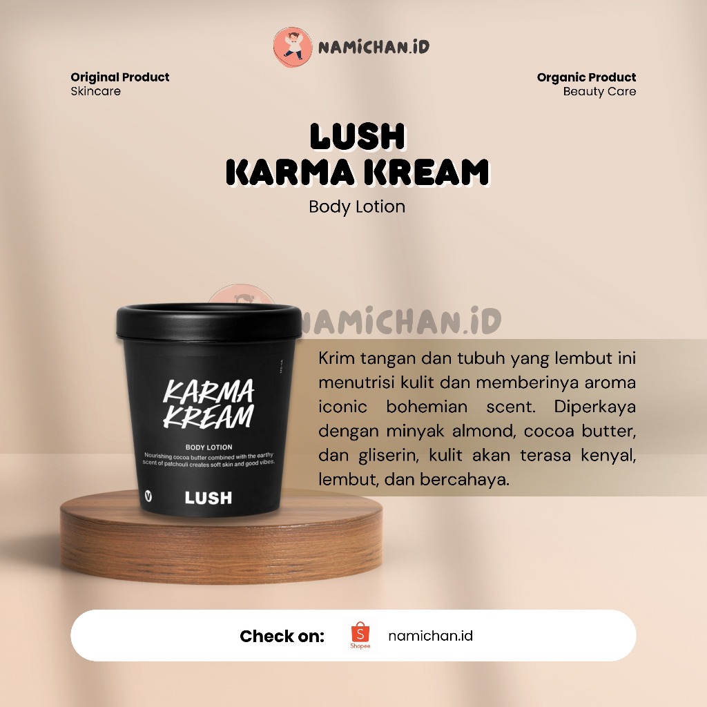 Jual [ PO Japan ] Lush Karma Kream - Body lotion Original Japan ...