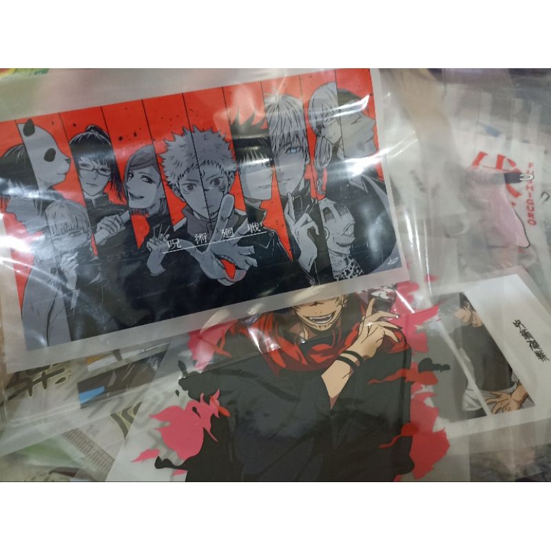 Jual SABLON SETRIKA SABLON DTF PRINTING TEMA ANIME JUJUTSU KAISEN JJK ...