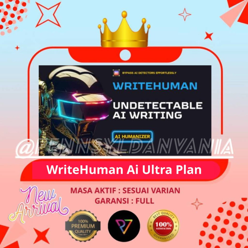 Jual WriteHuman Ai Ultra - Unlimited Ai Content Humanizer | Shopee Indonesia