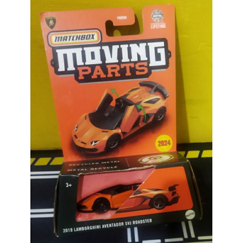 Jual Matchbox Moving Parts Lamborghini Aventador SVJ Roadster | Shopee ...