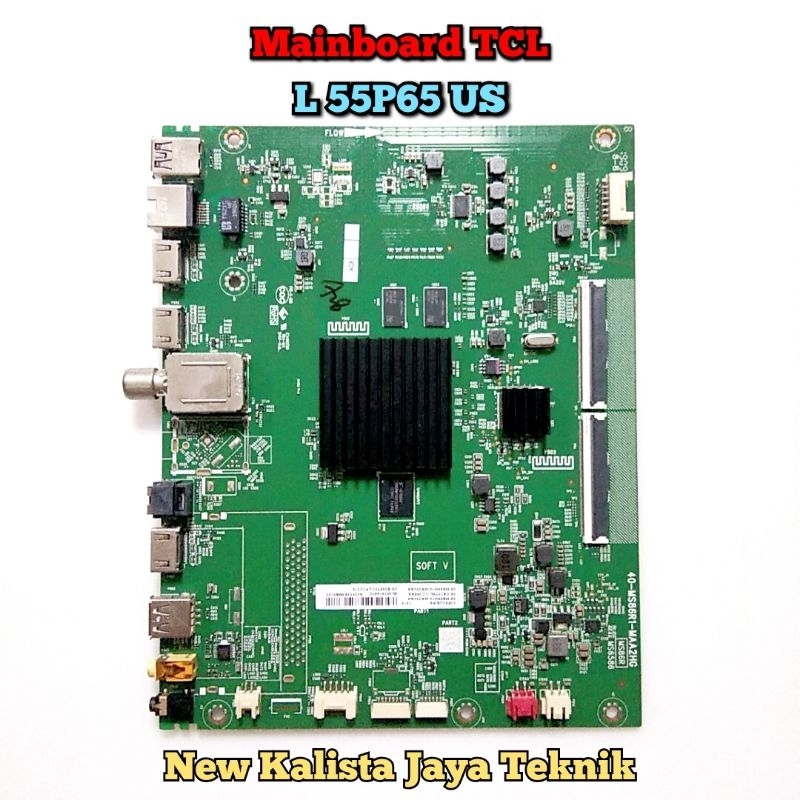 Jual MAINBOARD TV TCL 55P65 ORIGINAL 40-MS86R1-MAA2HG MB TCL L55P65 US ...