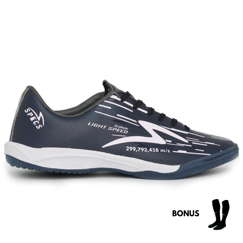 Jual Sepatu Futsal Specs Accelerator Hitam Elite Lightspeed Reborn Size ...