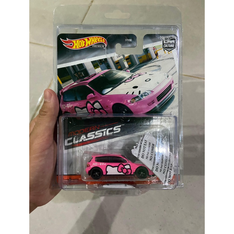 Jual Hotwheels honda civic eg classic hello kitty | Shopee Indonesia