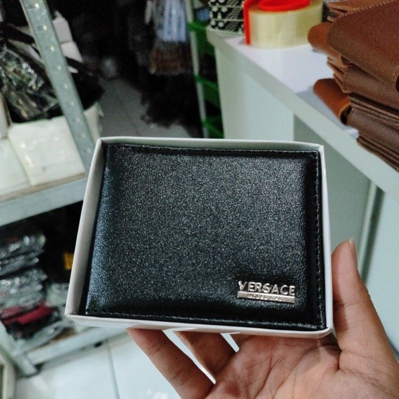 Jual Dompet Versace Premium Semi kulit | Shopee Indonesia