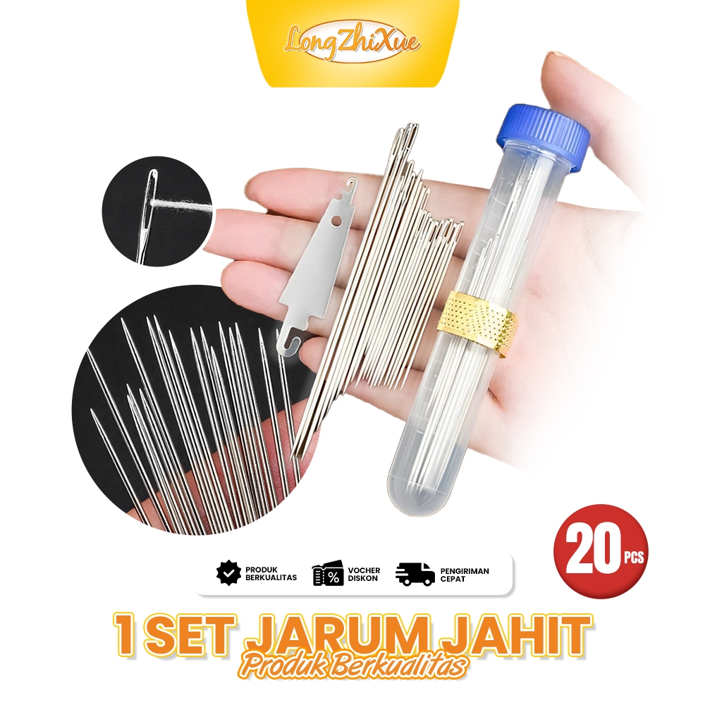 Jual Benang jahit berlubang jarum besar untuk menjahit pakaian, quilt ...