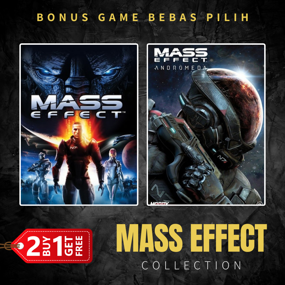 Jual Mass Effect Collection Series | GAME PC | BELI 2 GRATIS 1 | Shopee ...