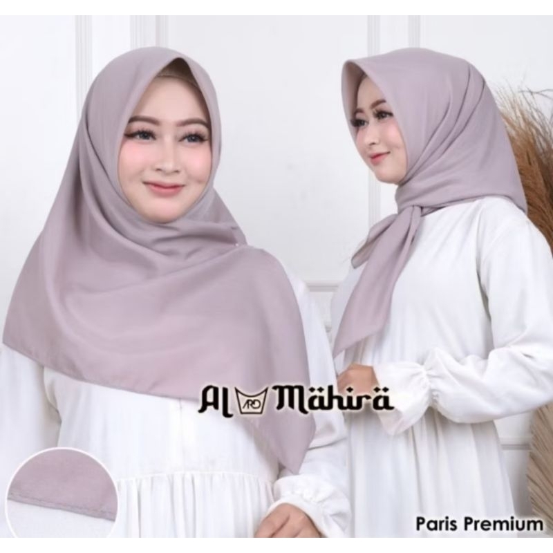 Jual Segiempat Paris Premium Al Mahira / Hijab Paris Premium Al Mahira ...