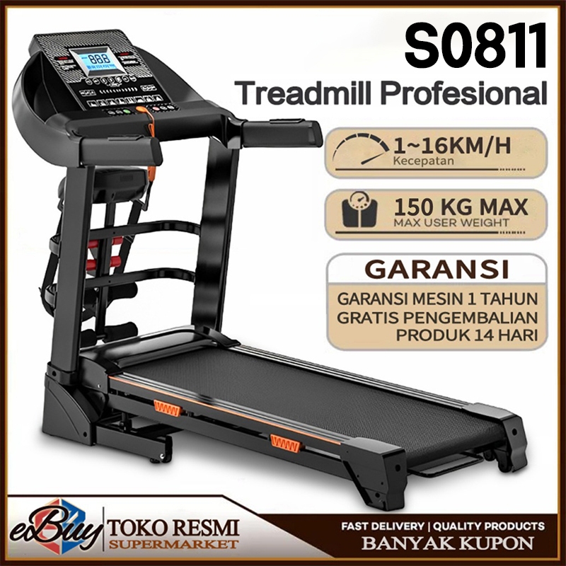 Jual Multifunctional Treadmill Treadmill Listrik Treadmill Hemat ...