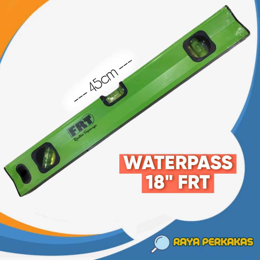 Jual FRT Watherpass Waterpas Magnet Rule Level 18 Inch 45cm | Shopee ...