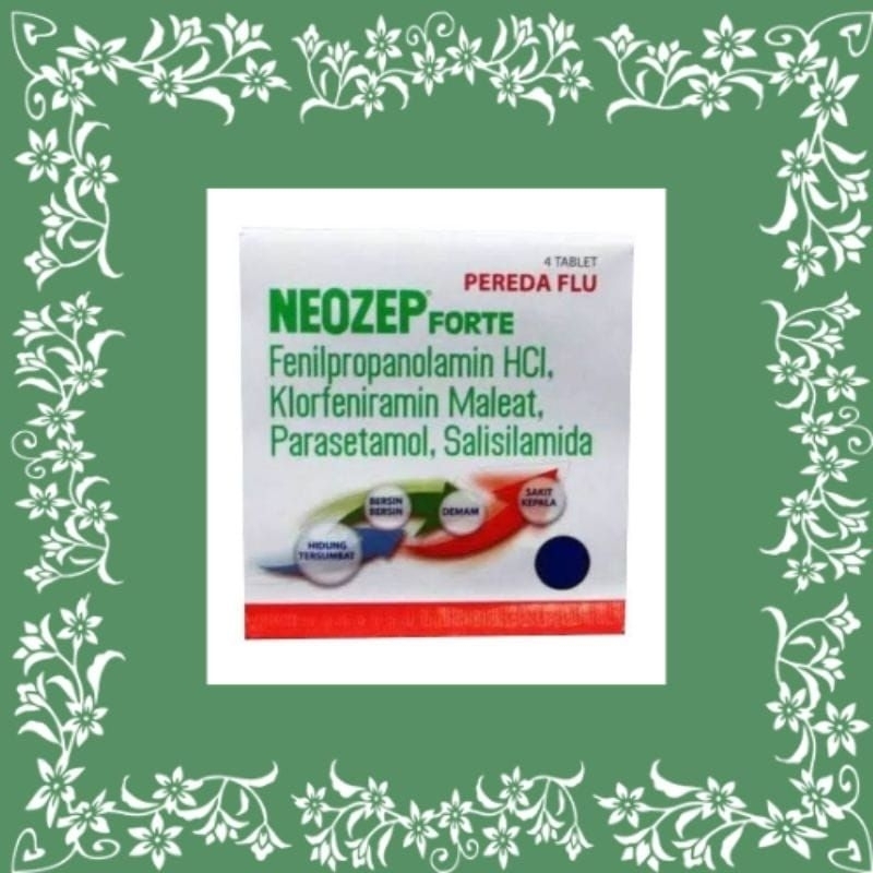 Jual NEOZEP FORTE 1 STRIP ISI 4 TABLET | Shopee Indonesia