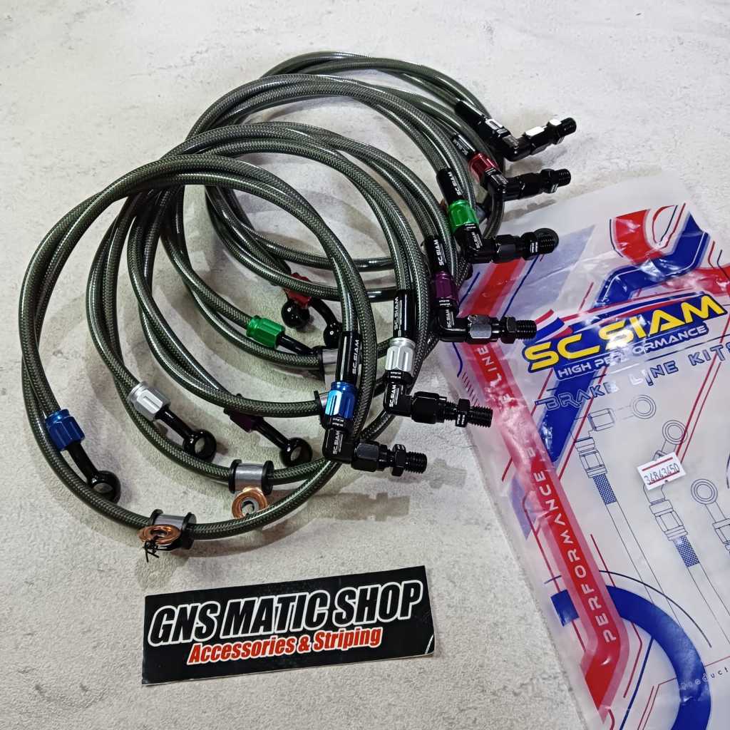 Jual Selang rem SC Siam 90cm fiting 90 derajat selang rem thailnad ...