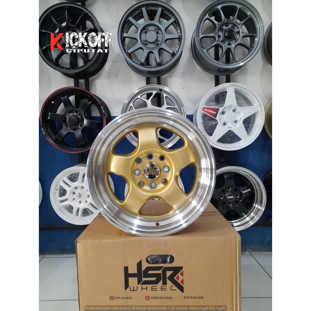Jual VELG CELONG HSR BRISKET RING 15x7-8 H8x100-114.3 ET40-33 BUAT ...