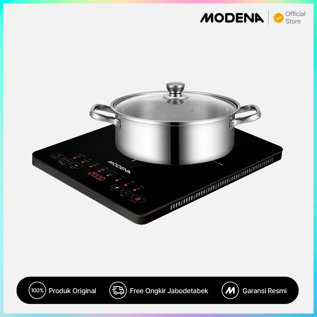 Jual MODENA Portable Induction - PI 1311 RGBK | Shopee Indonesia