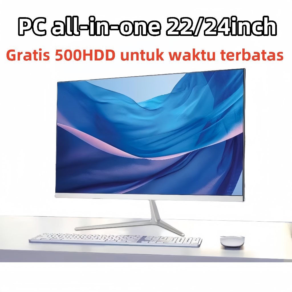Jual PC All-in-One Baru dengan Prosesor Intel Core i3/i5/i7 RAM 8GB + SSD 256GB, Ekstra Gratis ...