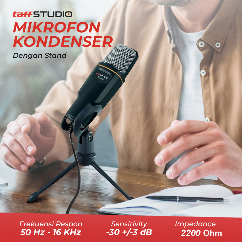 Jual MIC MIKROFON CONDENSOR SF666 KONDENSOR MICROPHONE STUDIO DENGAN ...