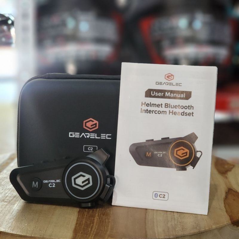 Jual Intercom bluetooth BT helm gearelec c2 | Shopee Indonesia