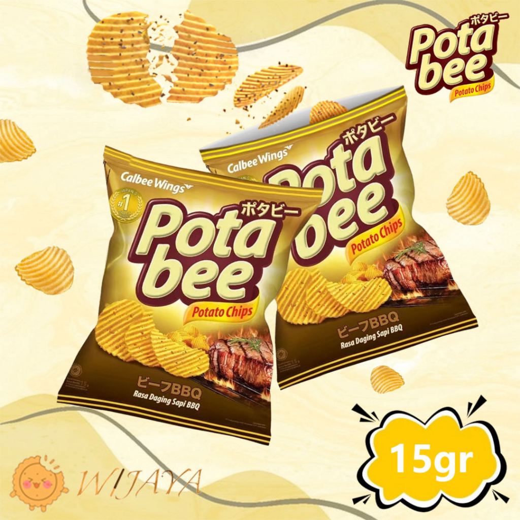 Jual POTABEE SNACK Potato BBQ 15GR ️10pcs S murah Cemilan | Shopee ...