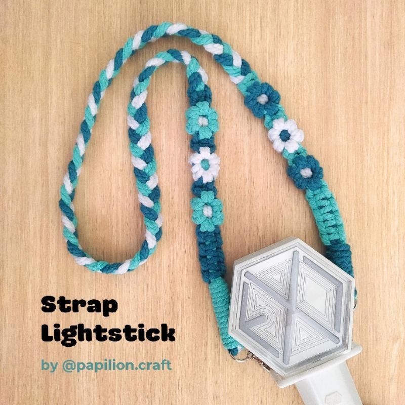 Jual [PO] BODY STRAP LIGHTSTICK KPOP / CUSTOM MACRAME STRAP BAG / STRAP ...