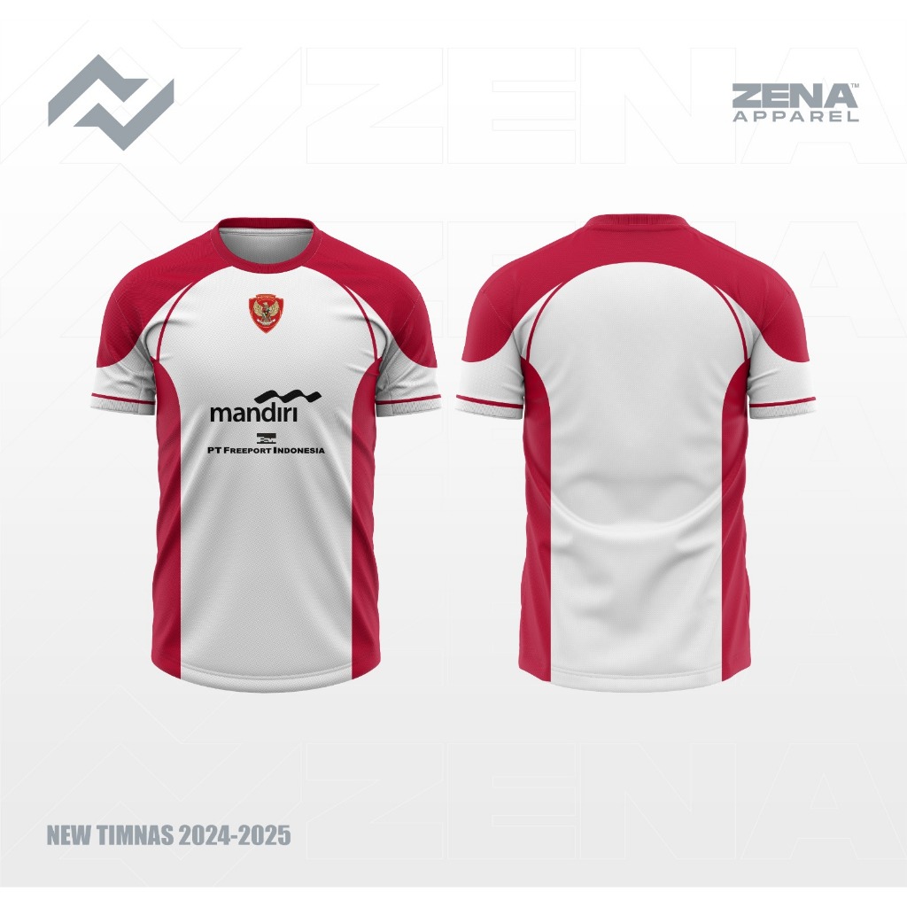 Jual ZENA APPAREL - KAOS JERSEY TIMNAS TERBARU 2024-2025 | JERSEY ...