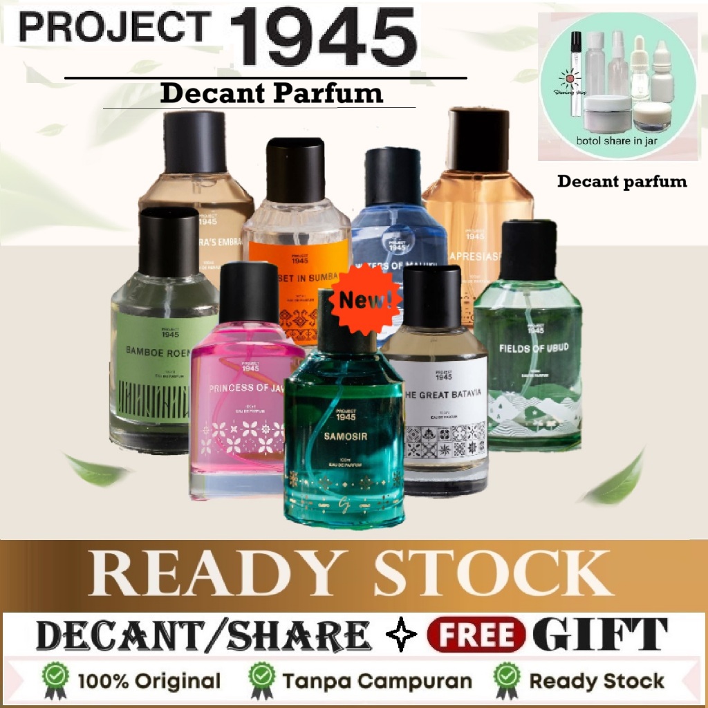 Jual (FREE TESTER) Decant/Share Parfum PROJECT 1945 The Great Batavia ...
