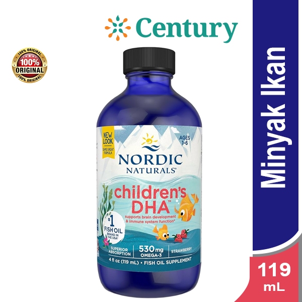 Jual Nordic Naturals Child DHA Strawberry 40Z | Shopee Indonesia