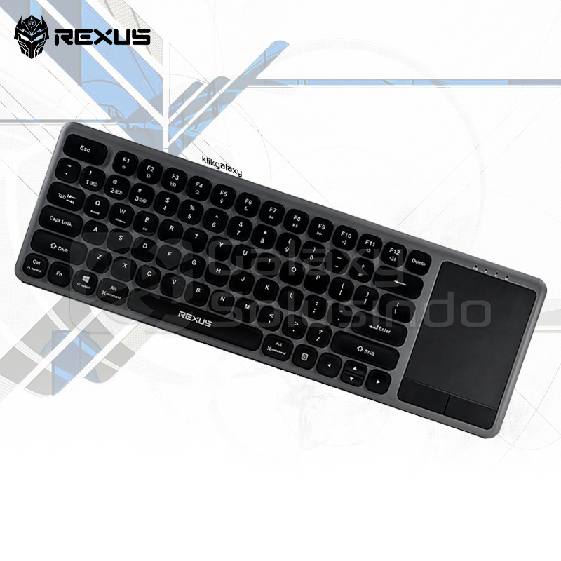 Jual Rexus KL200 Wireless Bluetooth Dual Connection Keyboard | Shopee ...
