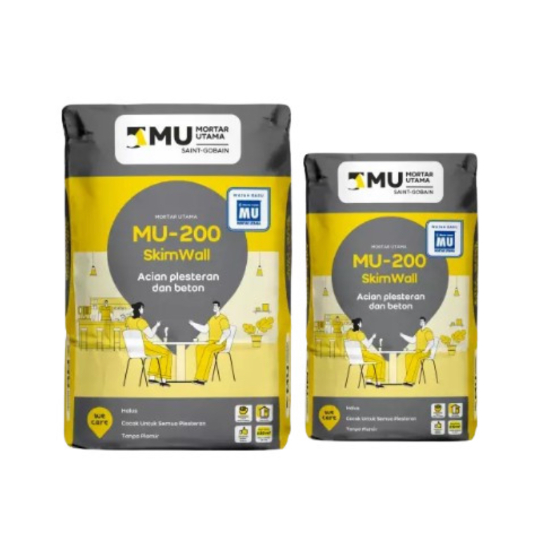 Jual MU200 - Mortar Utama MU 200 Acian Plesteran & Beton | Shopee Indonesia