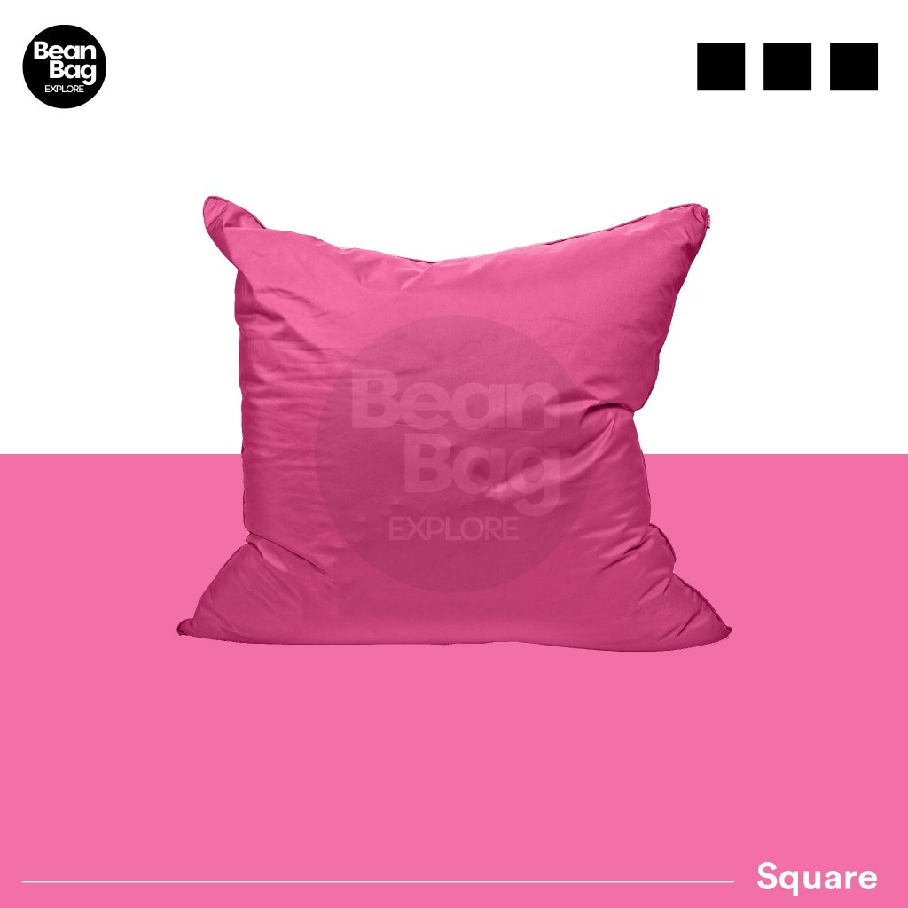 Jual BEAN BAG EXPLORE || Bean Bag Square Beanbag Kotak Bahan WATERPROOF ...