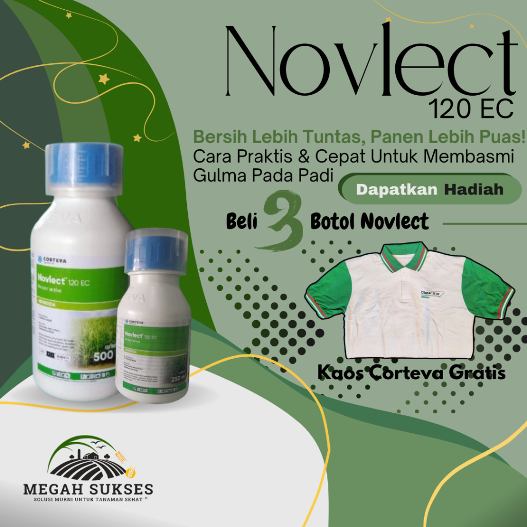 Jual HERBISIDA NOVLECT 120EC 500ml & 250ml PEMBASMI GULMA & HAMA ...