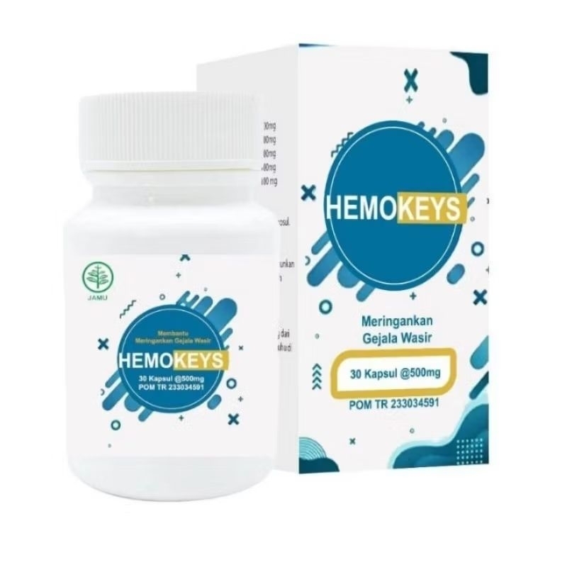 Jual Hemokeys Asli Herbal Obat Ambeien Dan Wasir Hemo Keys Original ...