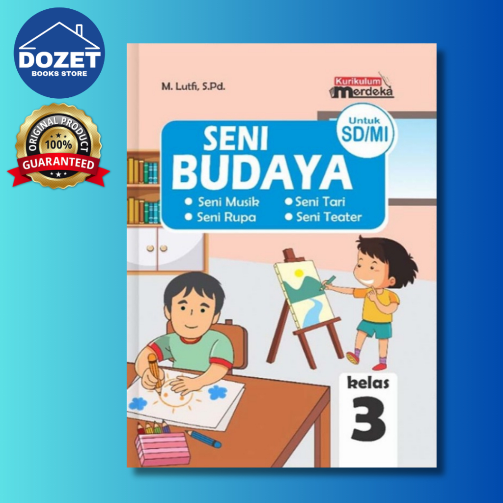 Jual Buku paket seni budaya kelas 3 SD/MI kurikulum merdeka untuk siswa penerbit WKJ | Shopee ...