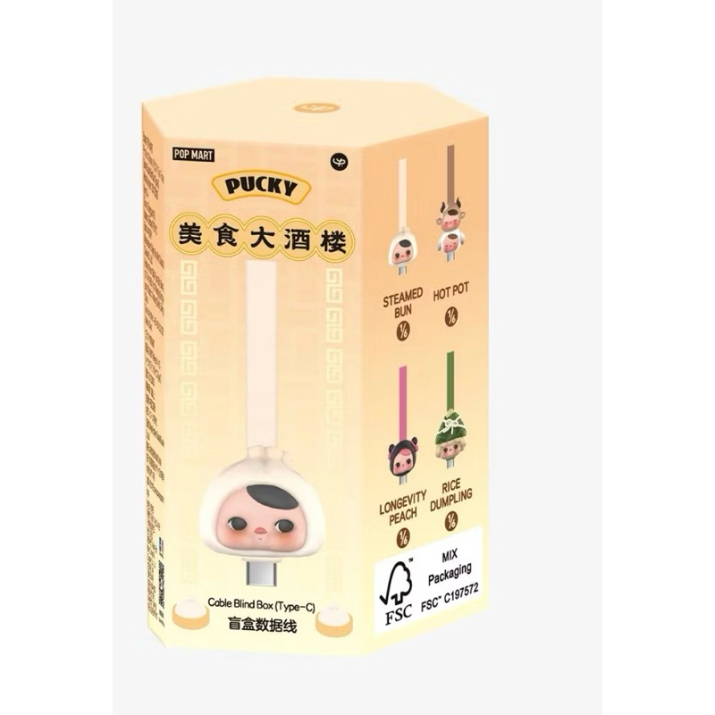 Jual POPMART PUCKY phone cable type C (Selected) | Shopee Indonesia