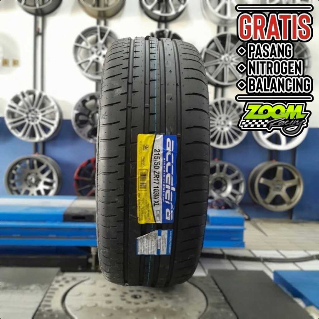 Jual Ban Mobil Standar Harian 215/50 R17 Merk ACCELERA PHI 215 50 Ring ...