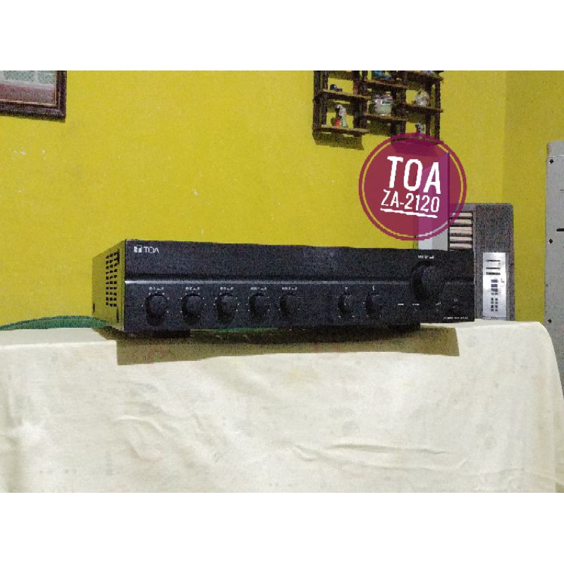 Jual Power Amplifier TOA ZA-2120 Power Max 180watt | Shopee Indonesia
