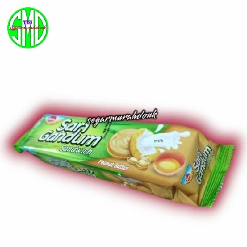 Jual Roma Sari Gandum Sandwich 108 gram Selai Kacang rasa Peanut Butter ...