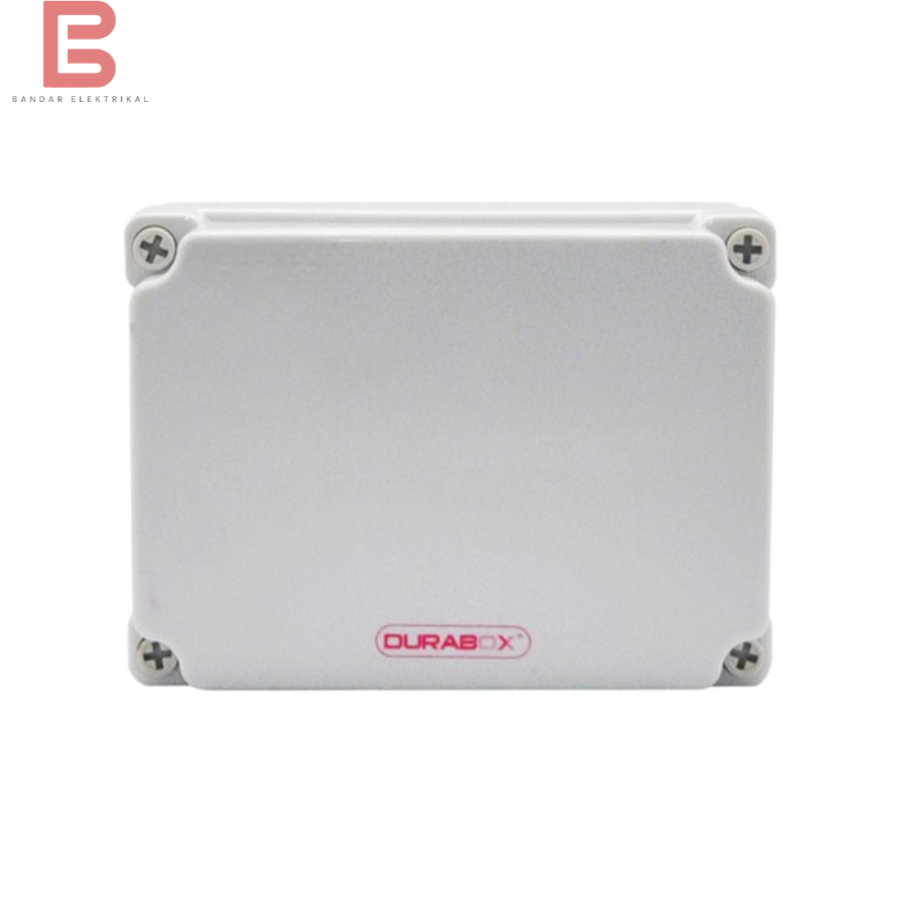 Jual ABS Junction Box Plastik 125 x 175 x 100 mm Abu-abu Durabox ...