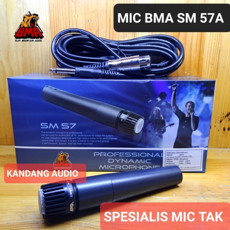 Jual MIC BMA SM57 MIC INSTRUMEN MIC PROFESIONAL | Shopee Indonesia