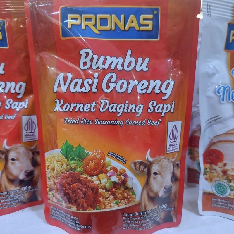 Jual PRONAS BUMBU NASI GORENG DAGING SAPI 110gr | Shopee Indonesia