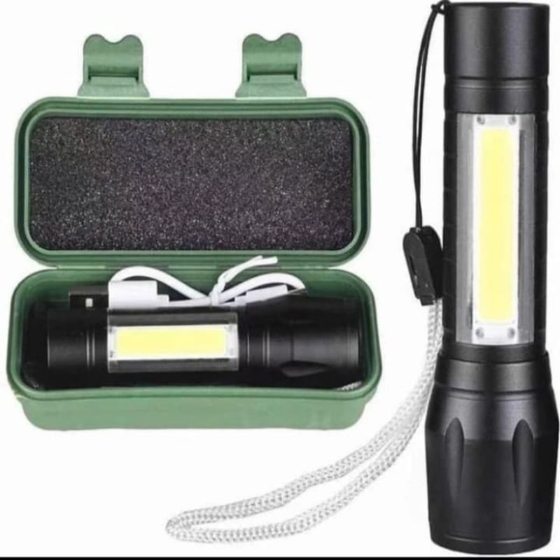 Jual Senter Cas Free Box Emergency Mini Police Light | Shopee Indonesia