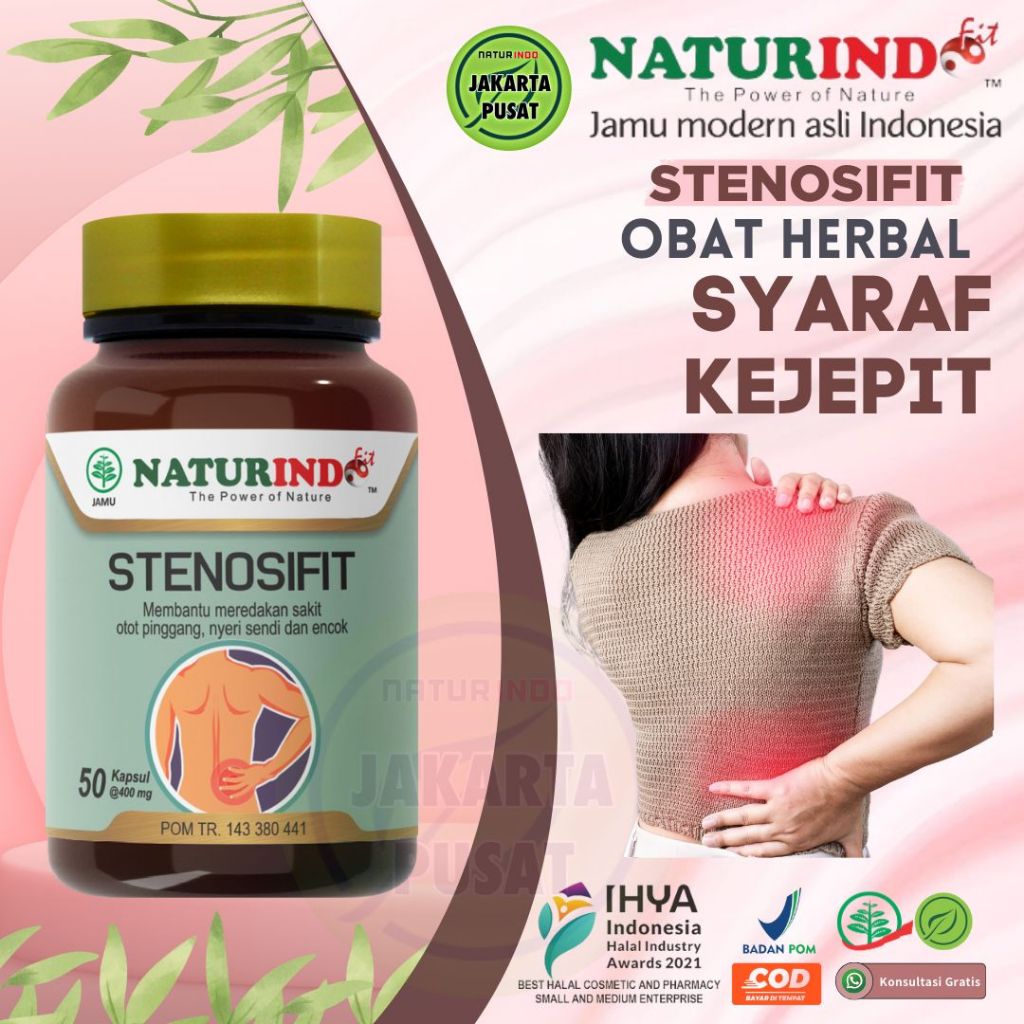 Jual Obat Herbal Sakit Pinggang Encok Radang Sendi Bengkak Sendi Saraf ...