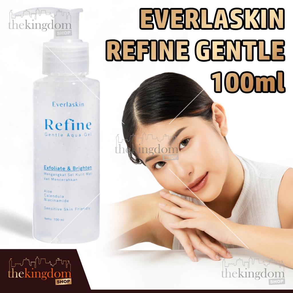 Jual Everlaskin Refine Gentle Aqua Gel 100ml Face and Body Exfoliating ...