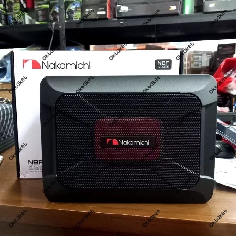 Jual subwoofer Kolong Aktif Nakamichi NBF6185 Sub Kolong Mobil universal | Shopee Indonesia