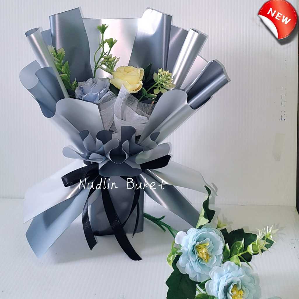 Jual Mini Buket Bunga Artificial Graduation Wisuda Kado Ulang Tahun ...