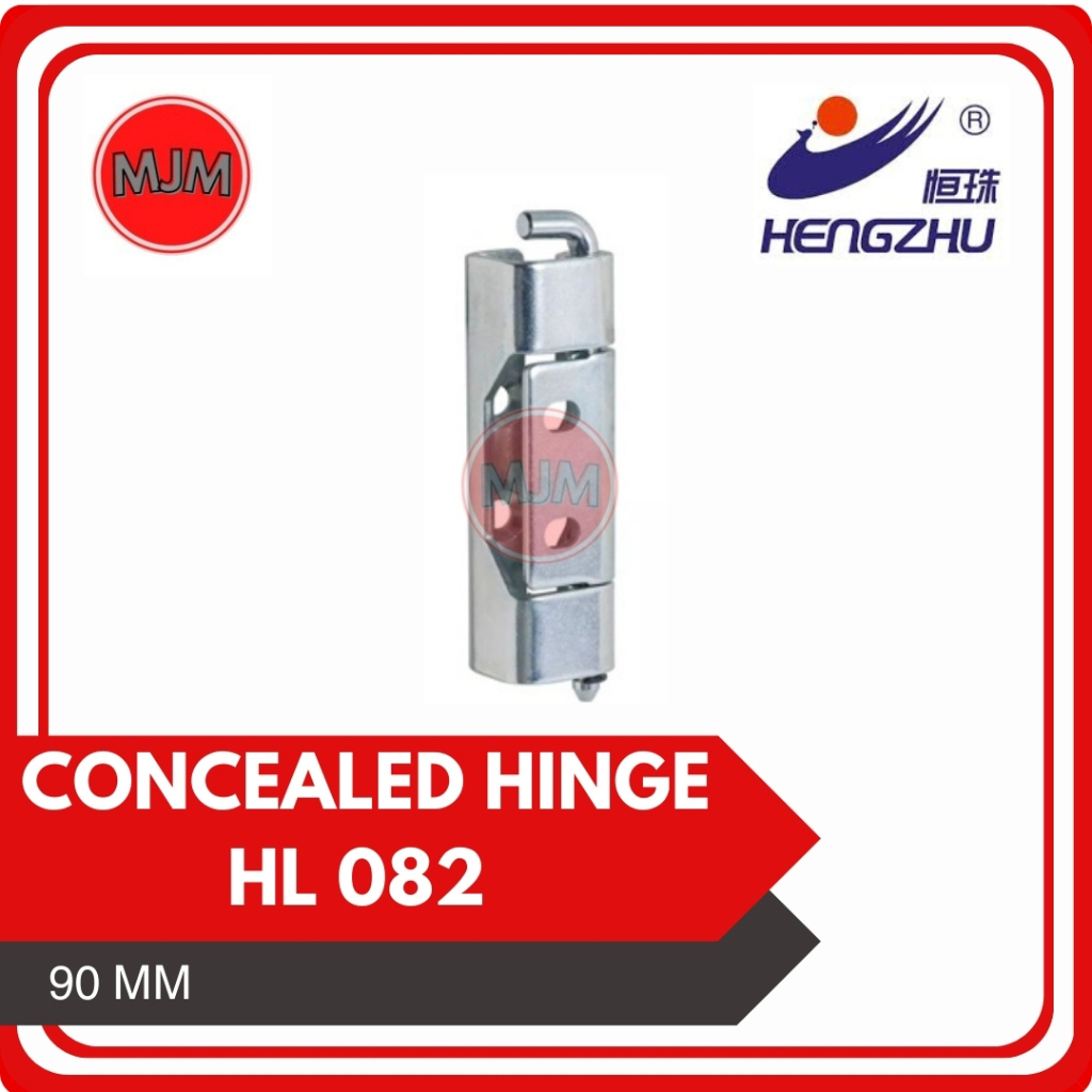 Jual Engsel Panel Concealed Hinge HL 082 90mm Hengzhu Original | Shopee ...