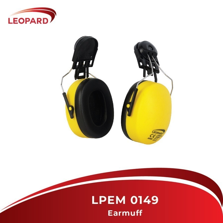 Jual EARMUFF EAR MUFF HELM LEOPARD LPEM 0149 ATTACHABLE SAFETY ORIGINAL ...