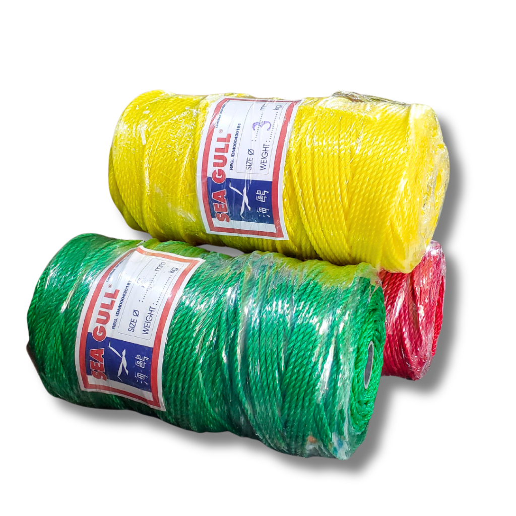 Jual Tali Tambang 3MM 1 roll 200 Meter Seagull - Tali Tampar 3 MM - Tali Jemuran / Tali Layangan ...