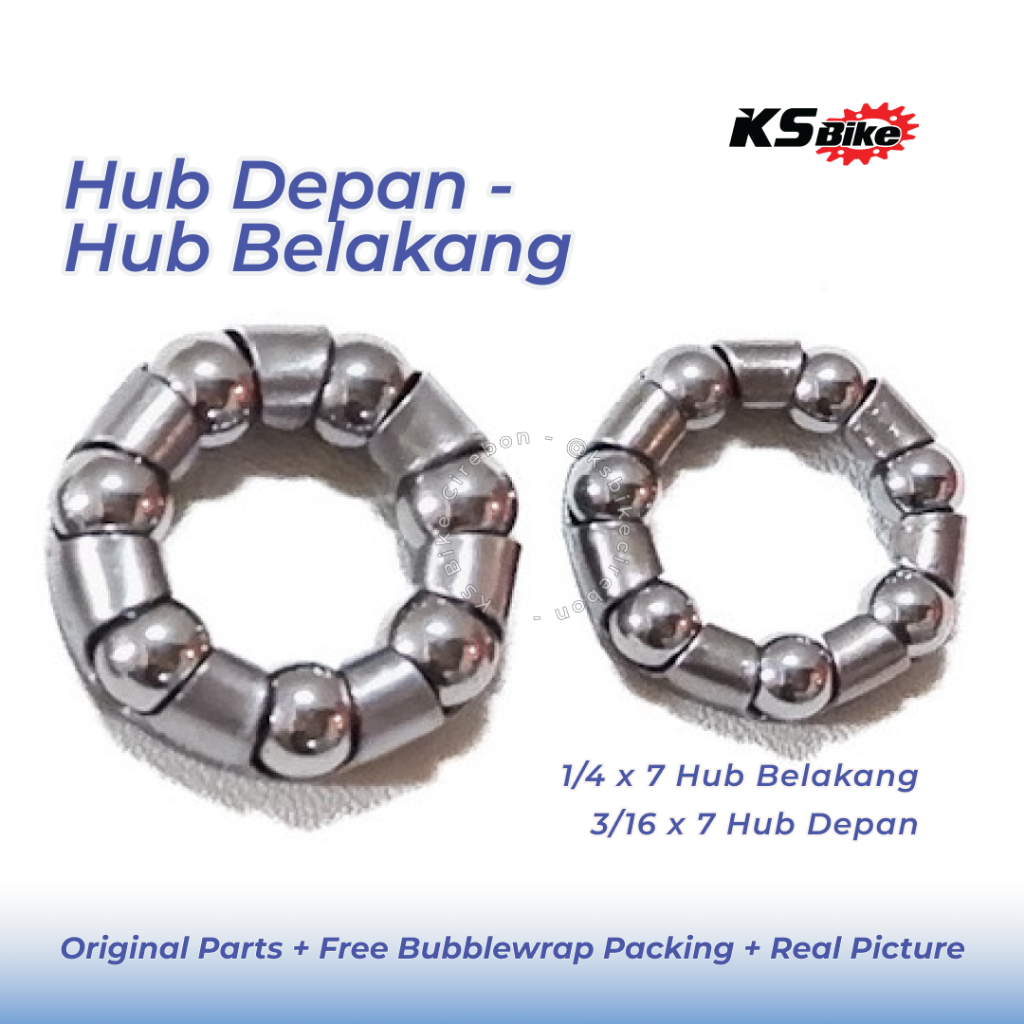 Jual Lahar Sarang Gotri Sepeda Hub Bos Depan Belakang 1/4 x 7 Hub Depan ...